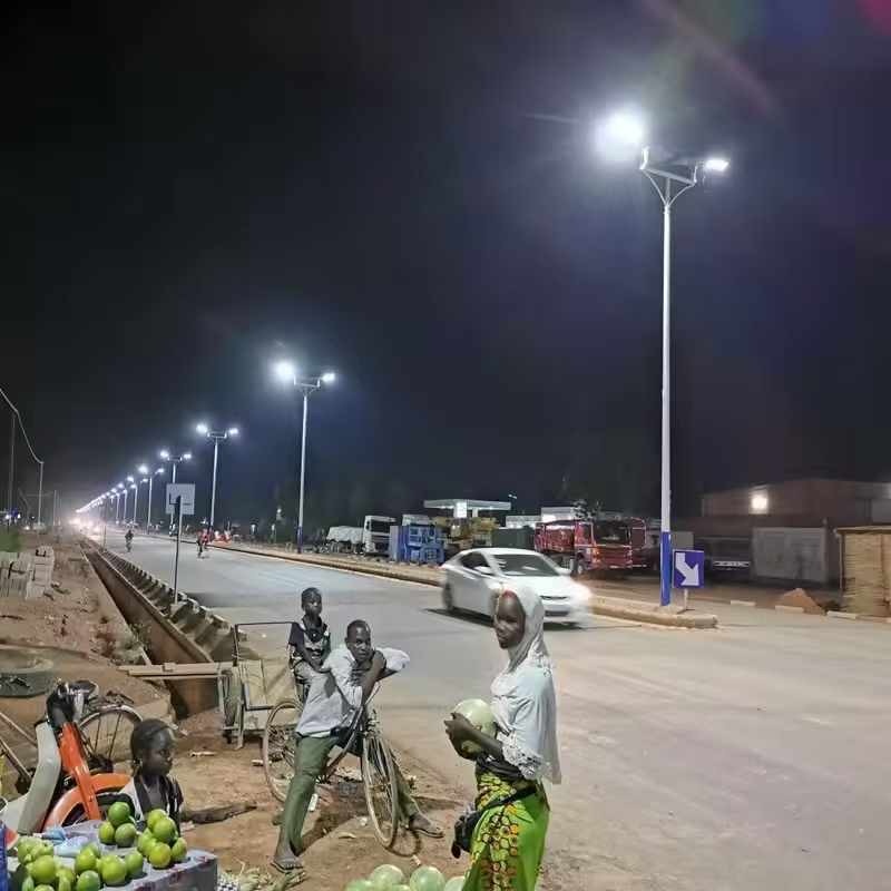 Led Solar Street Light project - ZOEY Technology